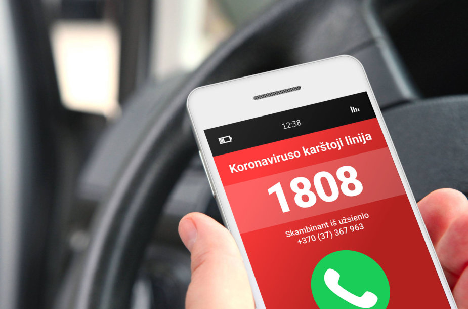 Primena: kokiais atvejais reikėtų skambinti į Karštąją liniją 1808