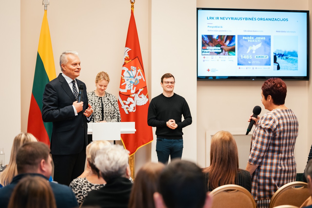 Prezidentas „Lietuvos galios“ bendruomenėms: kartu kuriame stipresnę Lietuvą